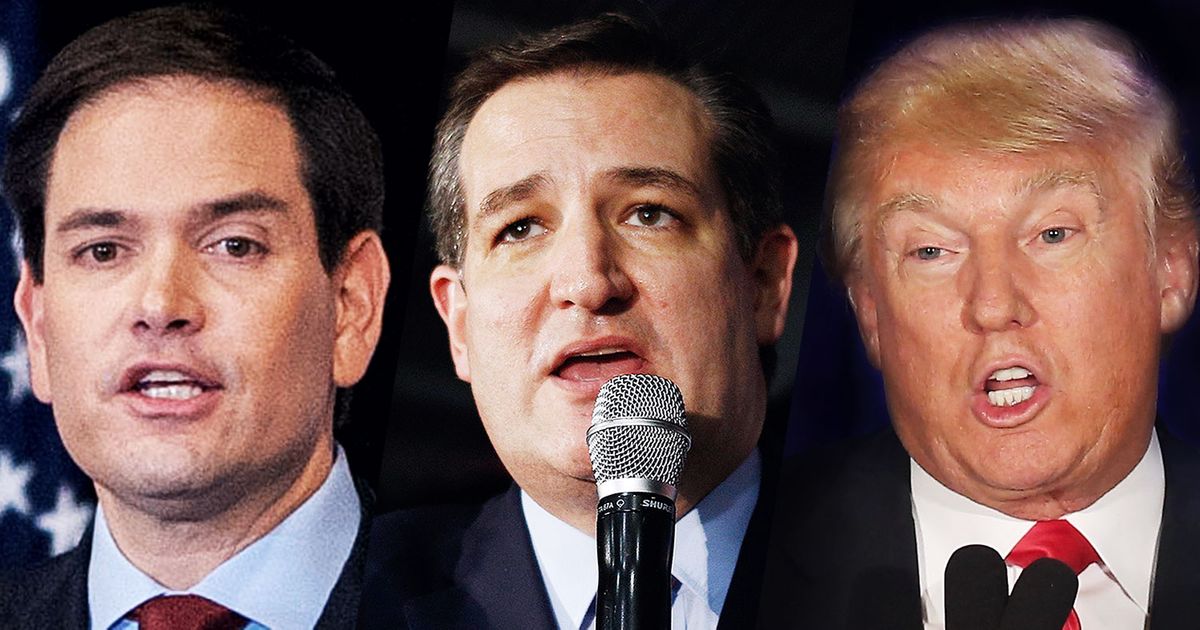 Here’s Your 3-Way GOP Race — and It Is Trump’s To Lose