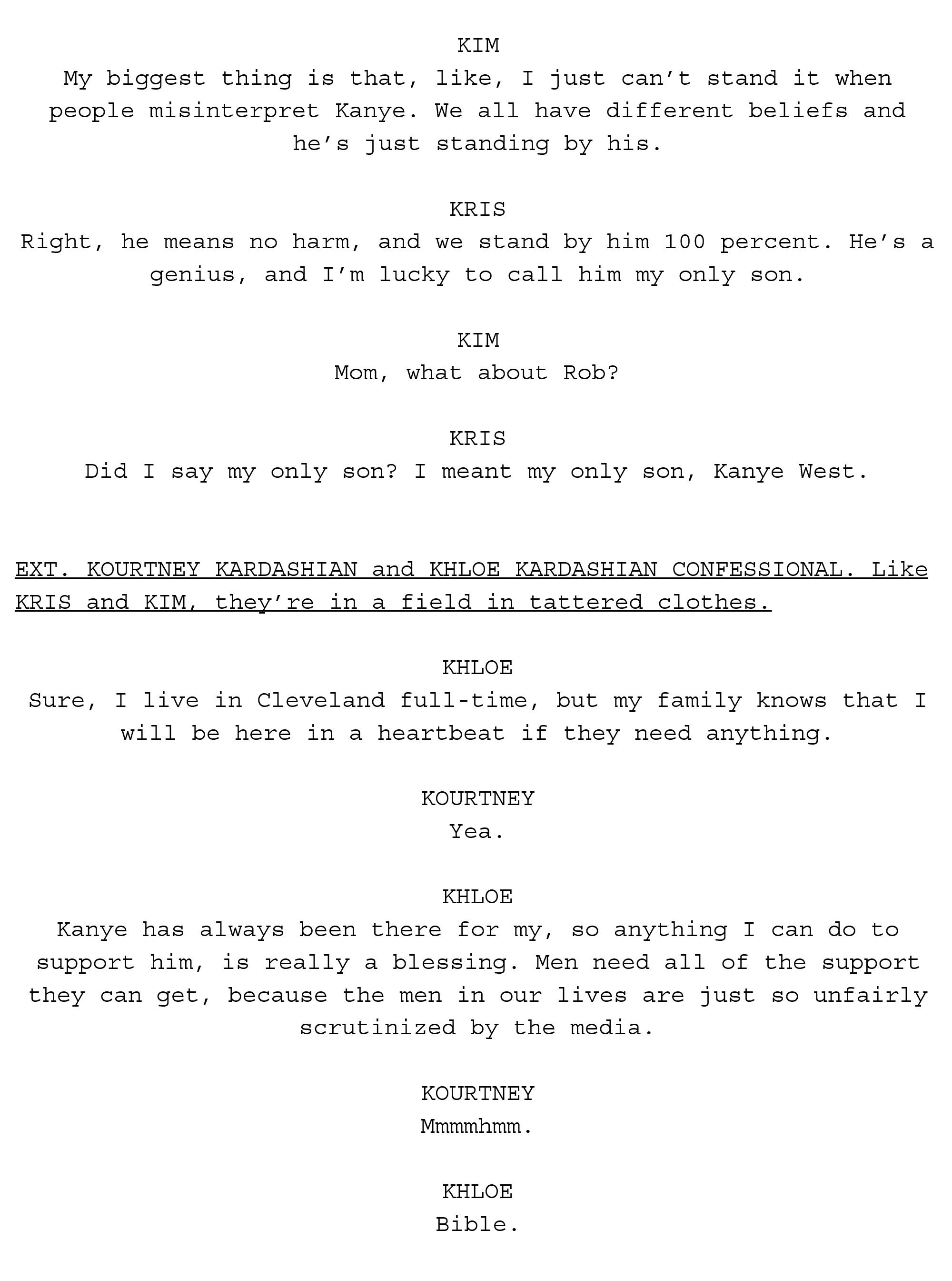 Fanfiction Based Off Kanye West’s Trump Tweets