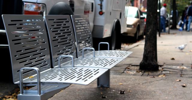 Decorate Your Pad With a Wooden MTA Subway Bench