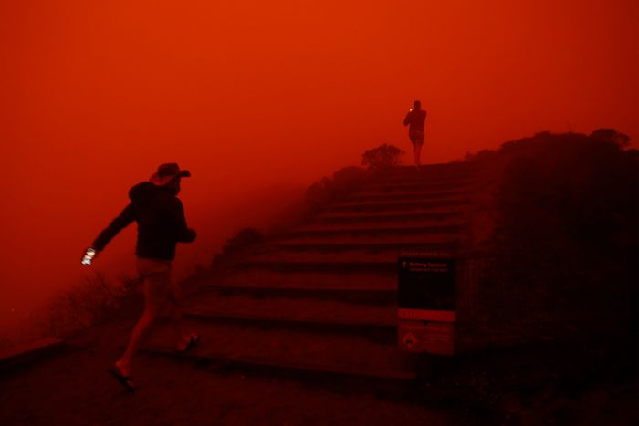Terrifying Orange Skies From The California Fires