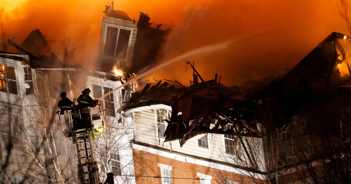 Massive New Jersey Fire Leaves Hundreds Homeless