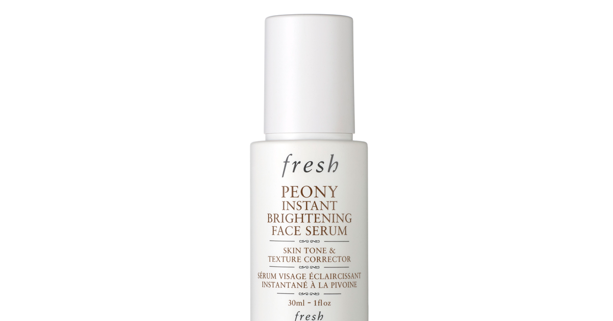 Fresh Releases New Peony Instant Brightening Face Serum