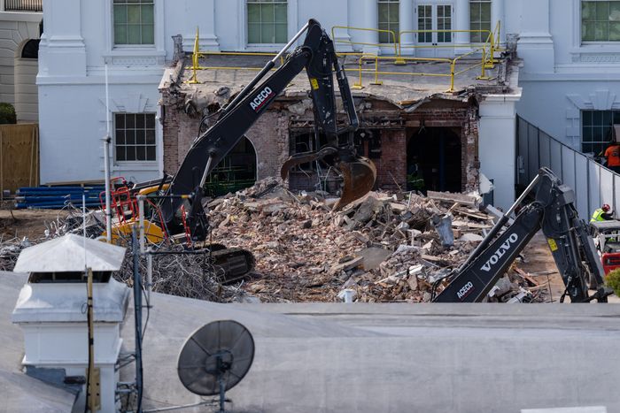 Trump’s East Wing Demolition Is a Proud Family Tradition