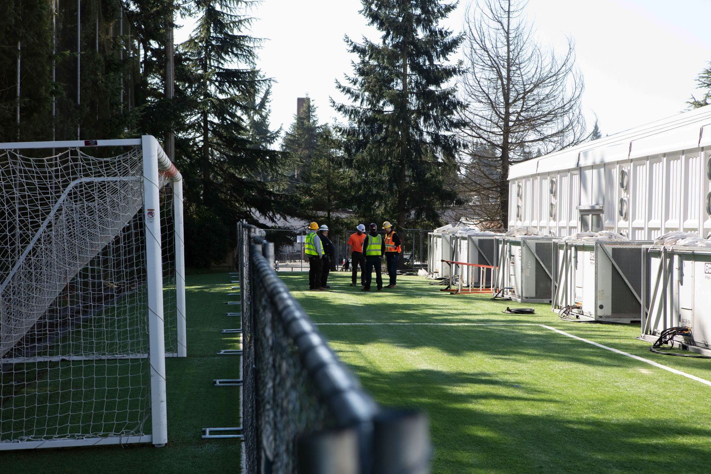 A Washington Town Is Turning a Soccer Field Into a Hospital