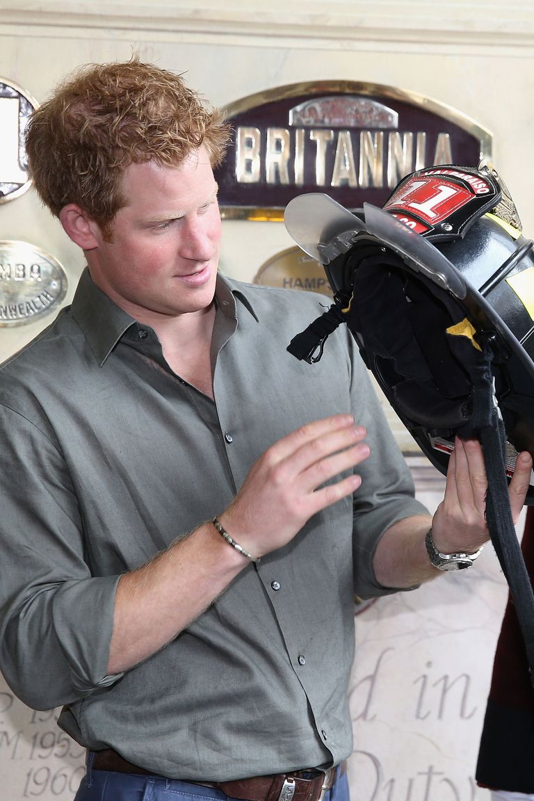 A Brief Compendium of Prince Harry Holding Things