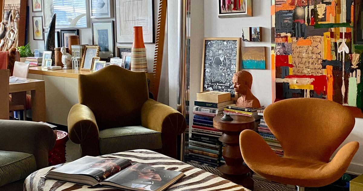 Tour Courtney Sloane and Cheryl R. Riley’s Art-Filled Loft