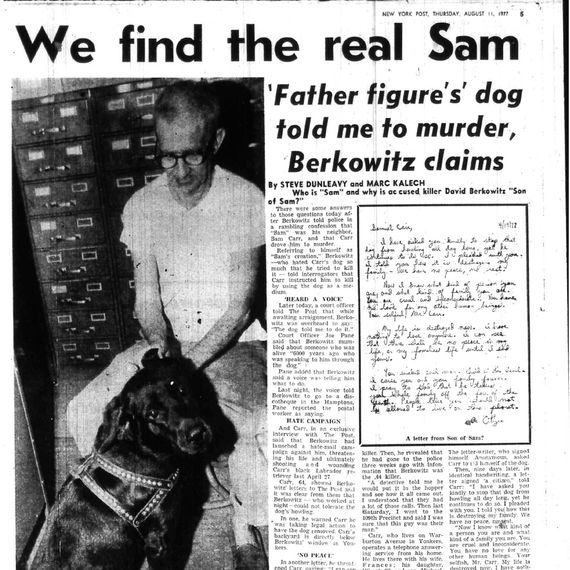 The Summer When the New York Post Chased Son of Sam