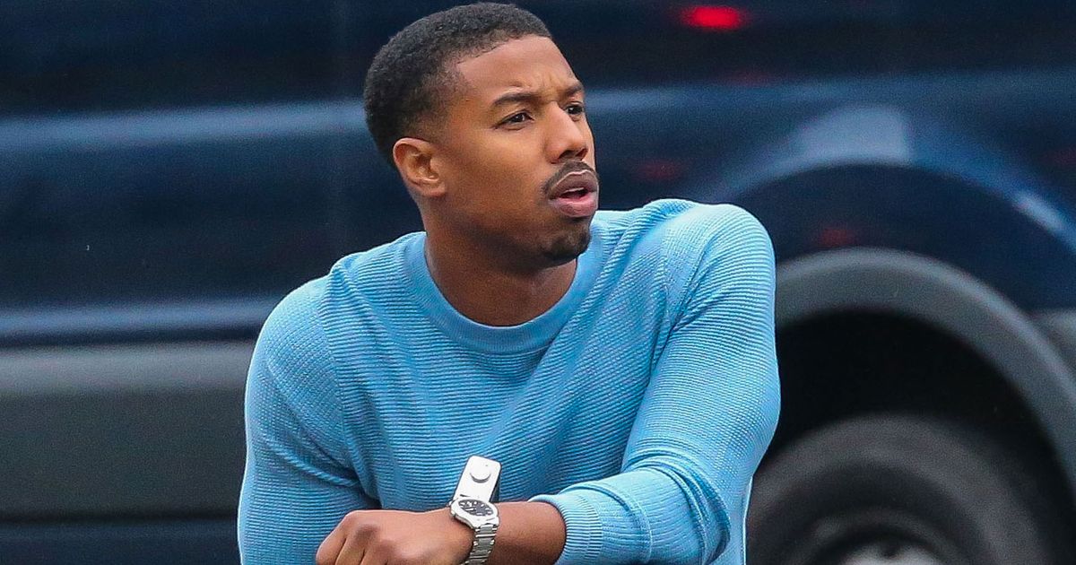 Michael B. Jordan’s Muscles Wore a Cashmere Sweater