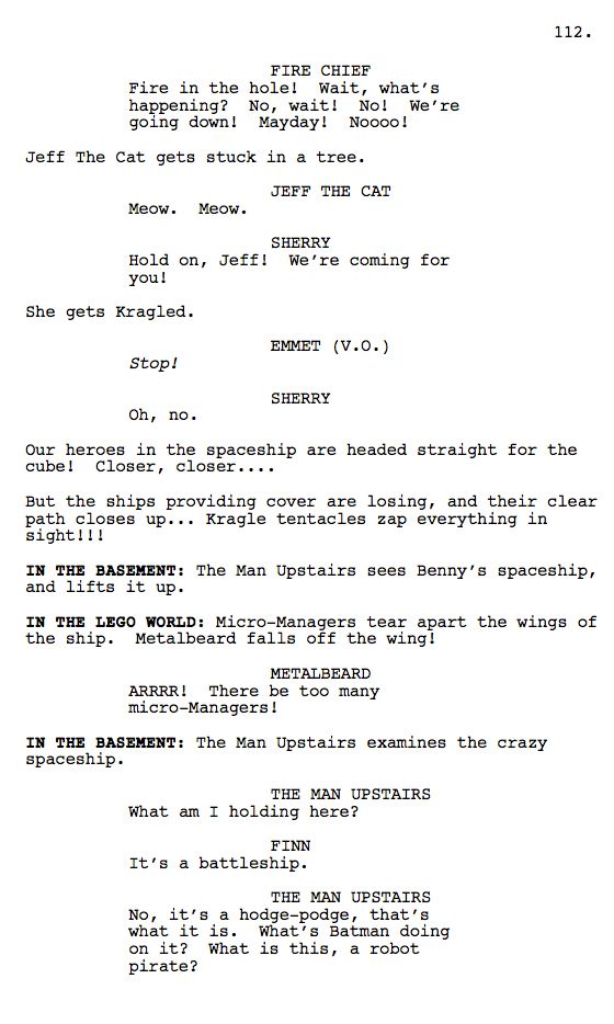 The Toughest Scene I Wrote: How The Lego Movie’s Startling Surprise ...