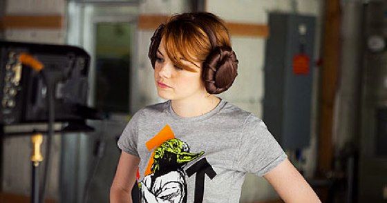 See Emma Stone’s Princess Leia Look - Clickable - Vulture