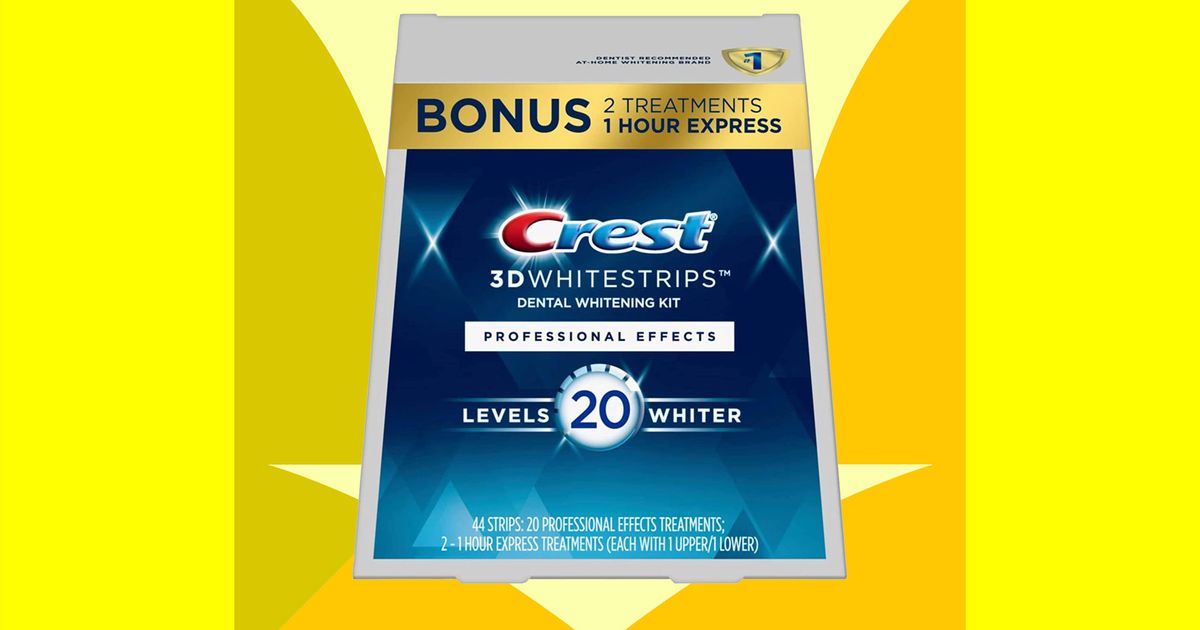 Crest 3DWhitestrips, Professional Effects Sale 2024 | The Strategist