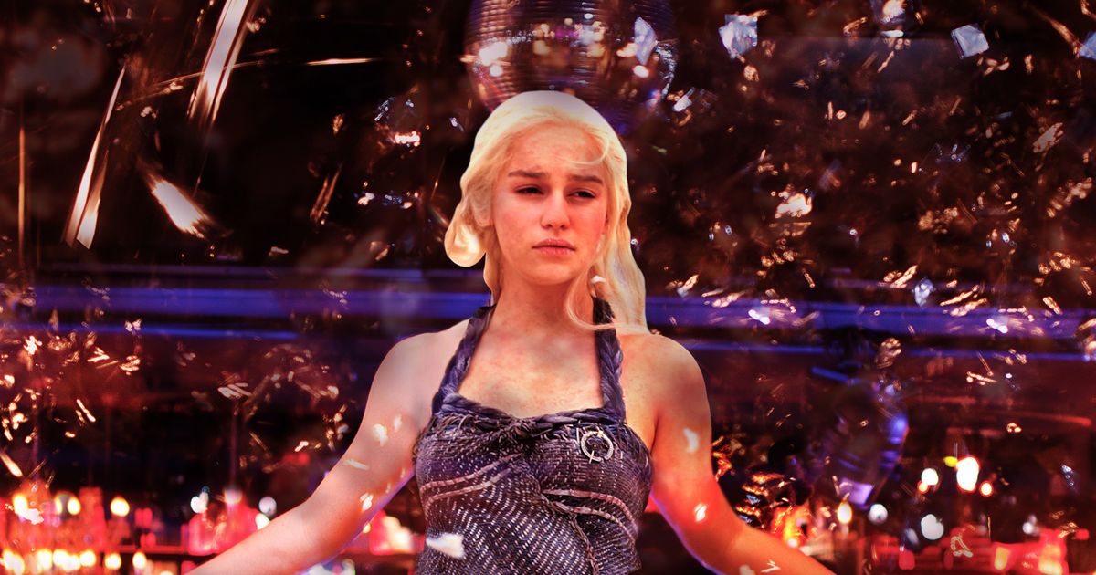 Khaleesi Is the Queen of Going-Out Tops