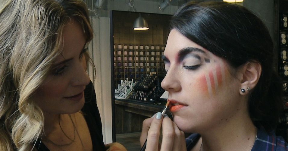 Video: Street-Testing Goth, Glitter, and Striped Makeup Looks From the ...