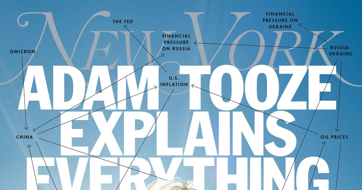Adam Tooze Explains Everything -- New York Media Press Room