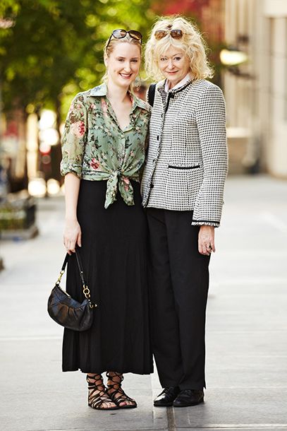 Street Style: Stylish New York Moms on Mother’s Day