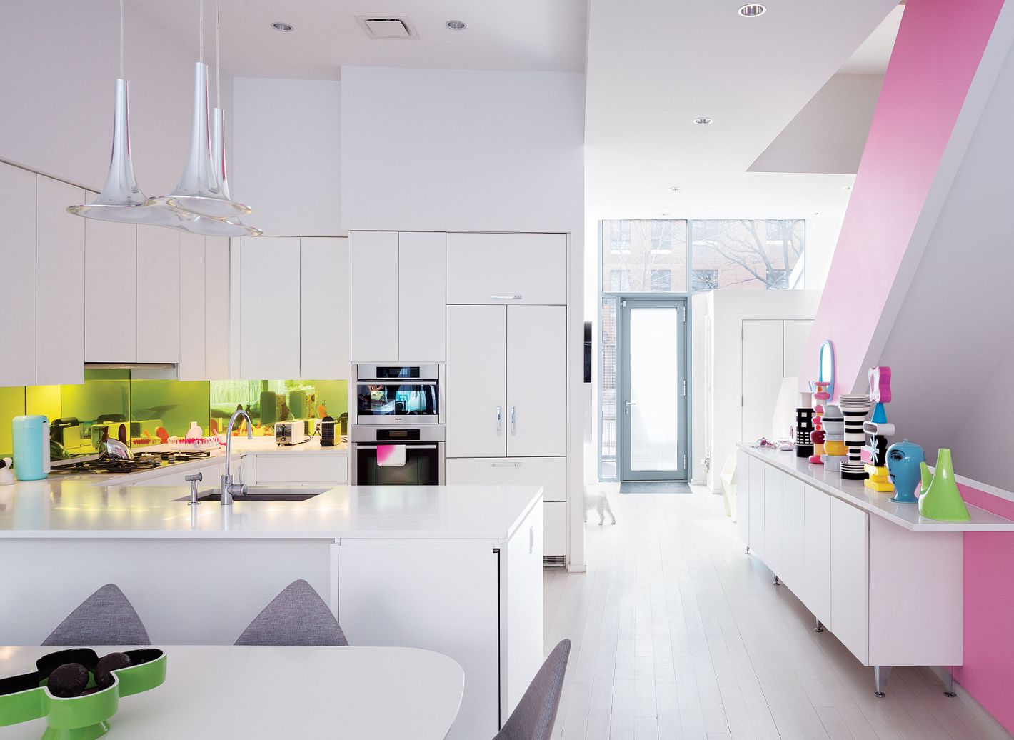 Inside Designer Karim Rashid’s Rose-Tinted Hell’s Kitchen Home