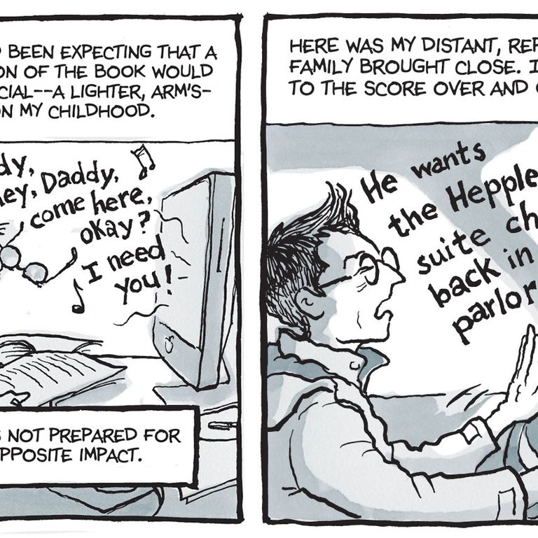 Alison Bechdel Draws a Fun Home Coda - Slideshow - Vulture