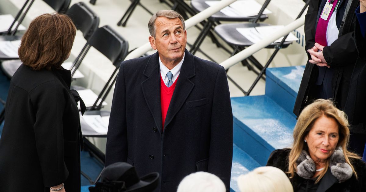 Boehner: Cigarettes Good, Trump a ‘Complete Disaster’