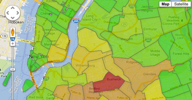 Bushwick Leads the 311 Rat Race