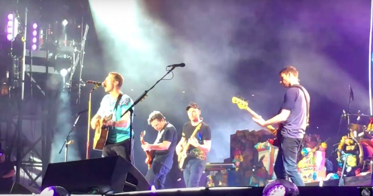 Go Back to the Past As Coldplay and Michael J. Fox Play ‘Johnny B. Goode’