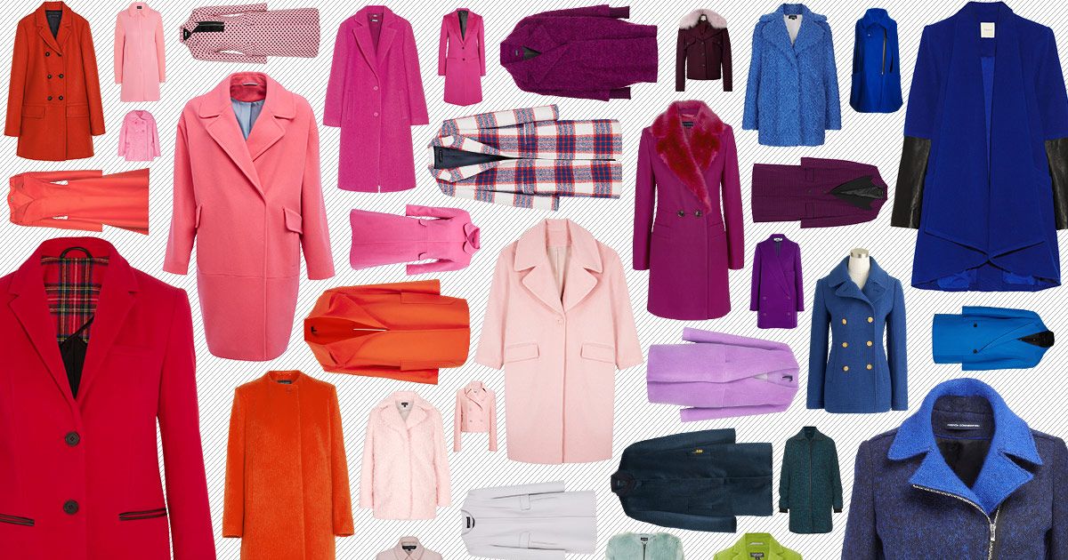 45 Colorful Coats to Wear This Winter