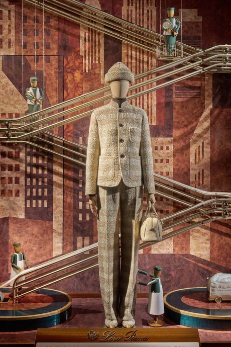 Loro Piana’s Dreamy Windows Take Over Bergdorf Goodman