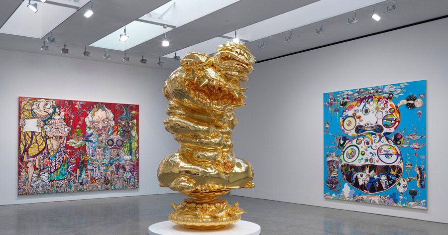 Takashi Murakami Gives A Tour Of His Nuclear Meltdown Work