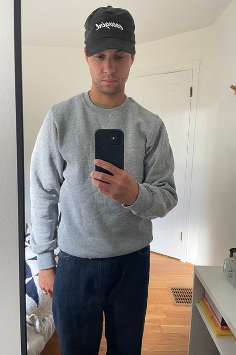 My Hunt for the Perfect Men’s Gray Crewneck Sweatshirt | The Strategist