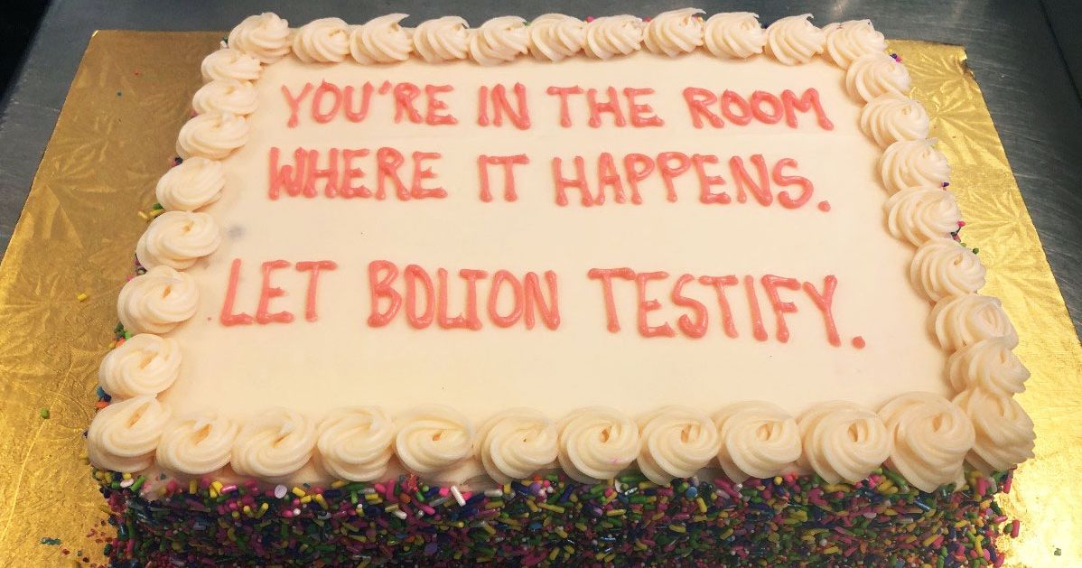 Bakery Sends Impeachment Cakes to 53 Republican Senators