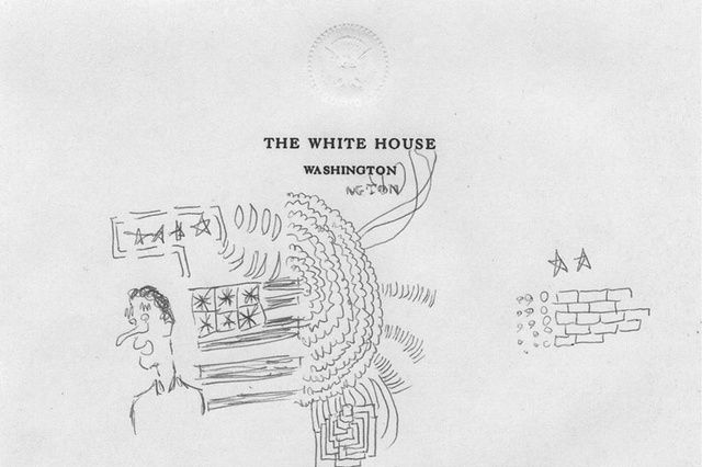 Bill Clinton Doodles Hacked By Guccifer From Presidential Library
