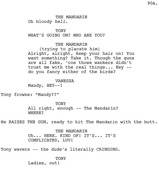 The Toughest Scene I Wrote: Drew Pearce on Iron Man 3’s Huge Reveal