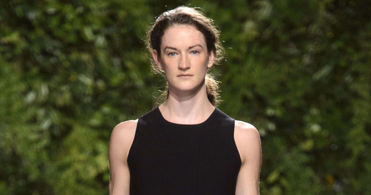 At This Show, the Models’ Falls Were Tightly Choreographed