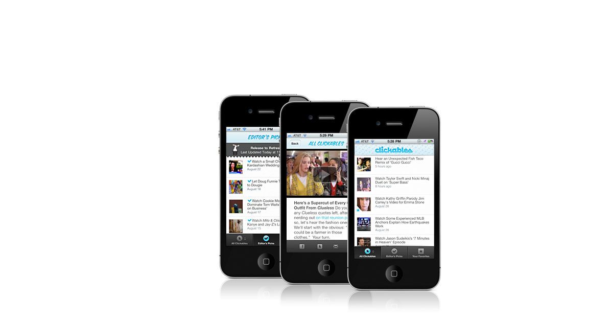 The Evolution of Vulture’s Clickables App