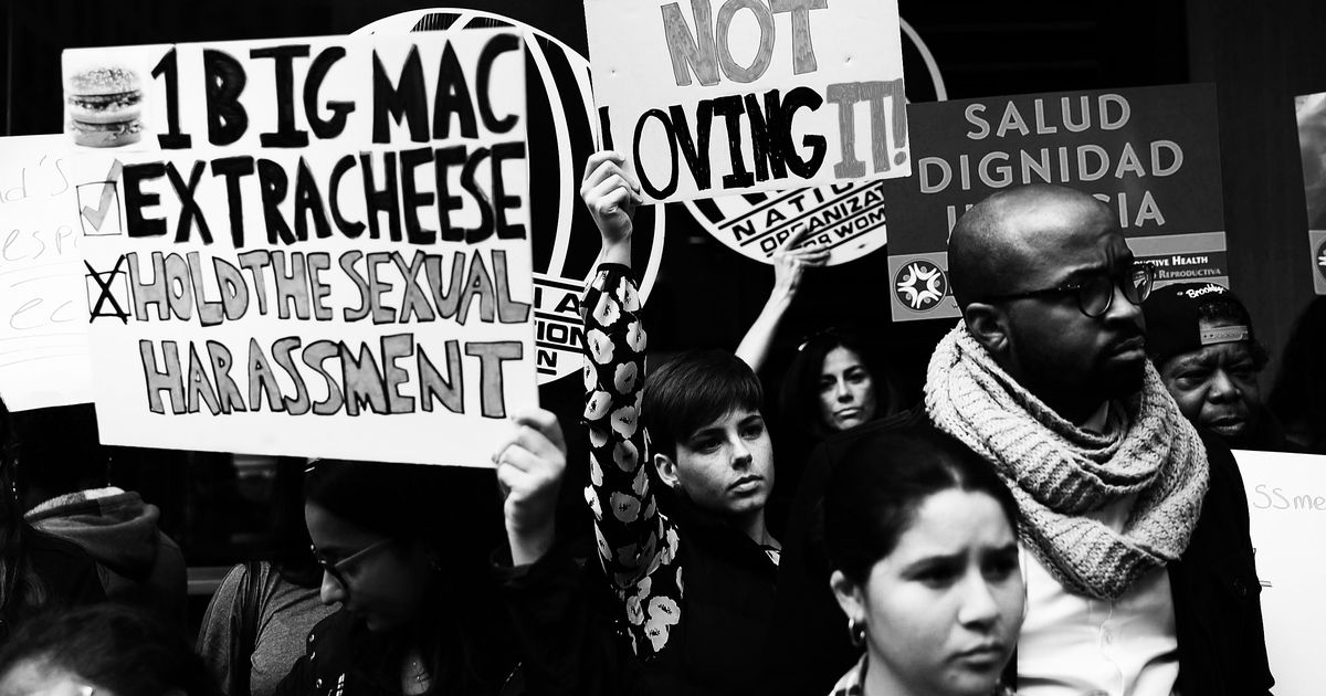 Mcdonalds Sexual Harassment Strike Takes Place In 10 Cities