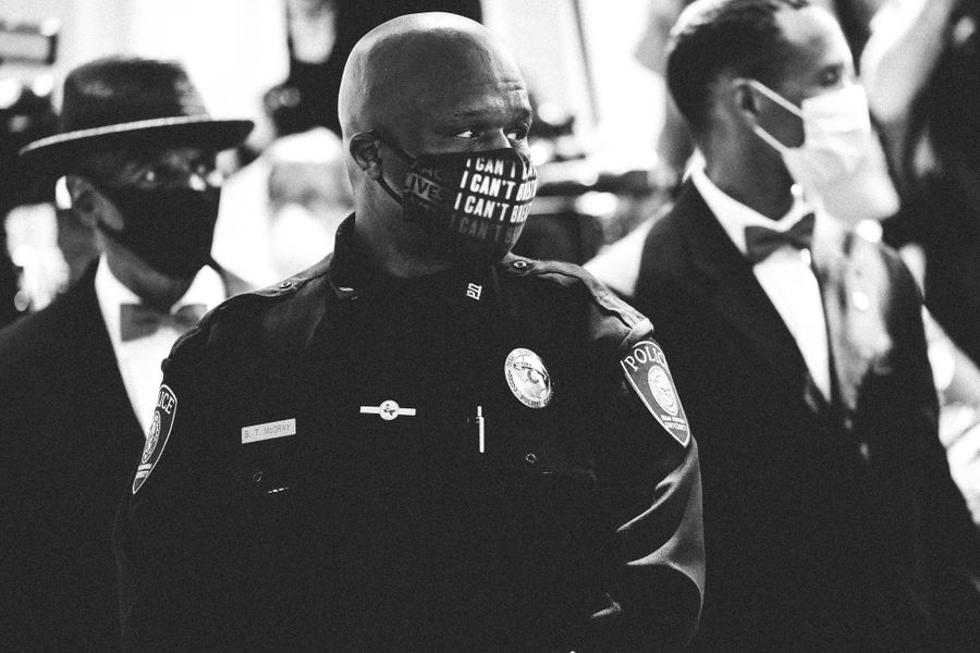 Photos From the Viewings of George Floyd