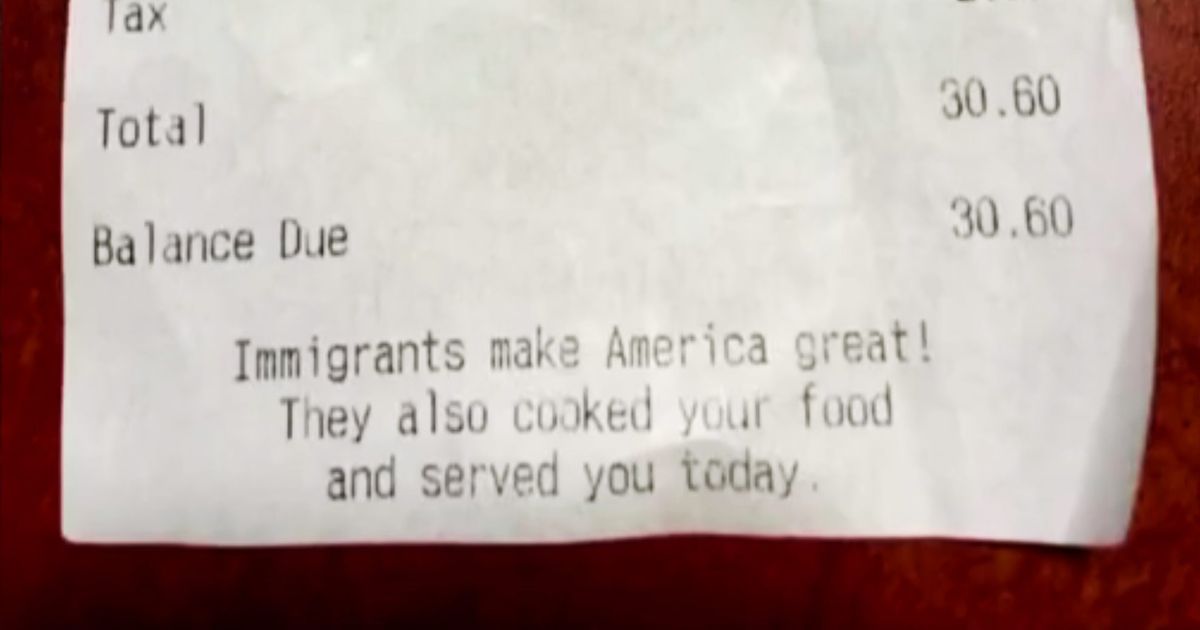 Santa Fe Café Adds Pro-Immigrant Message to Every Receipt