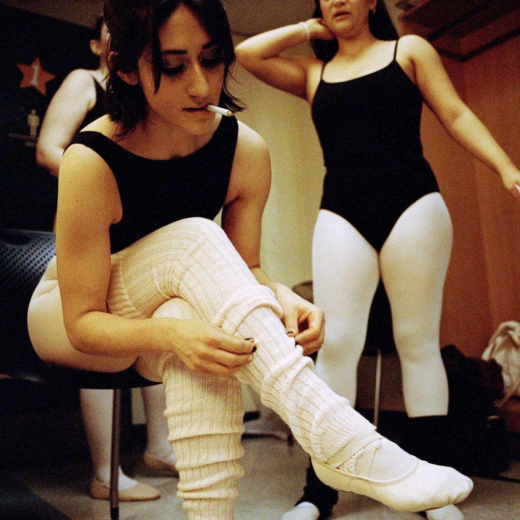 Backstage at the Balletcore Recital