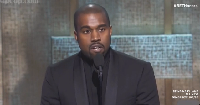 Watch Kanye West Accept the Visionary Award at the 2015 BET Honors