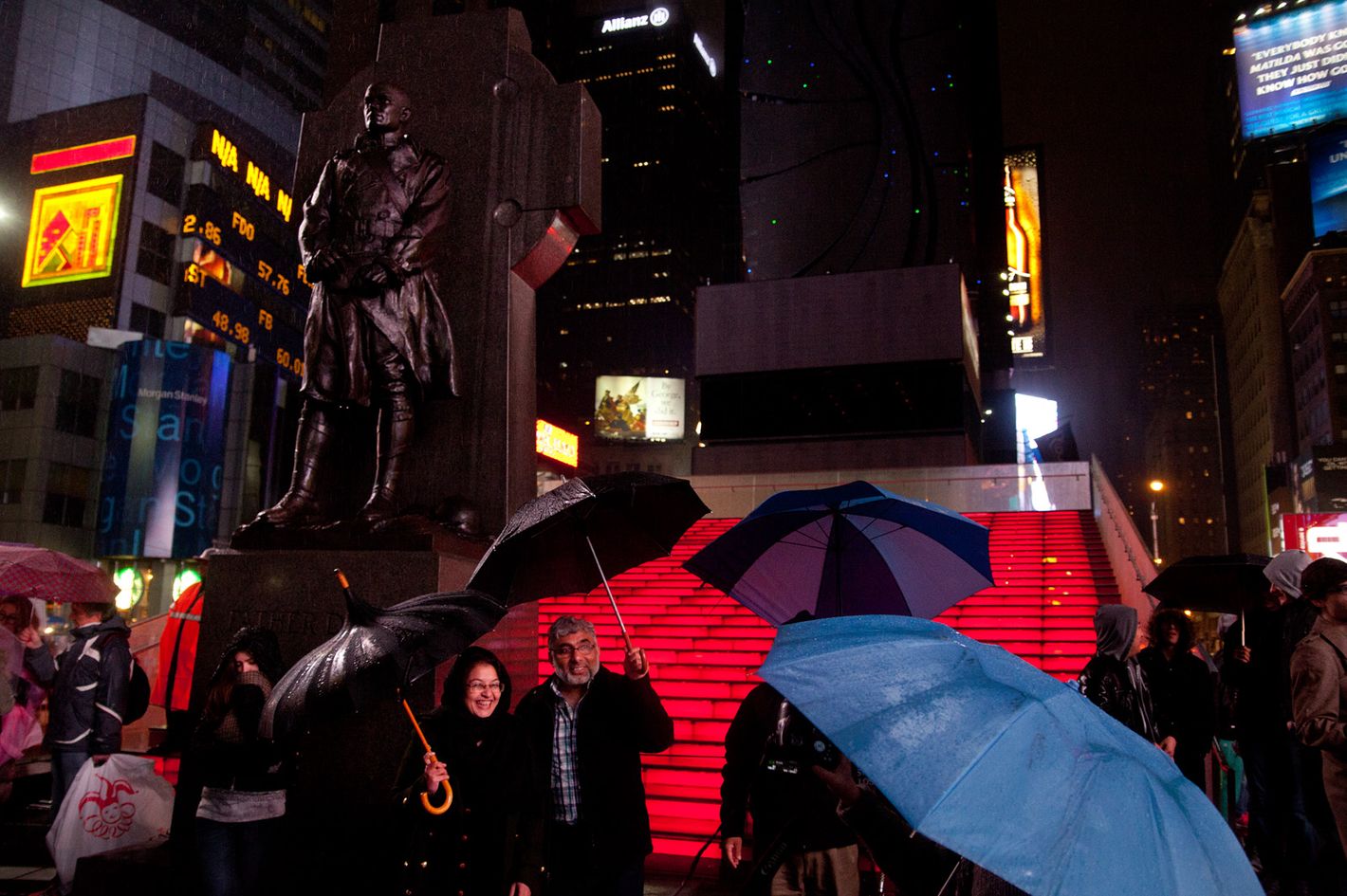 This Is What It Looks Like When Times Square Turns Off the Lights