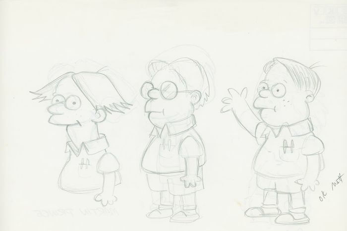 Animator David Silverman on 8 Early and Previously Unseen Simpsons ...
