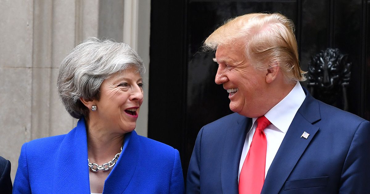 Trump–Theresa May Press Conference: 5 Weird Moments