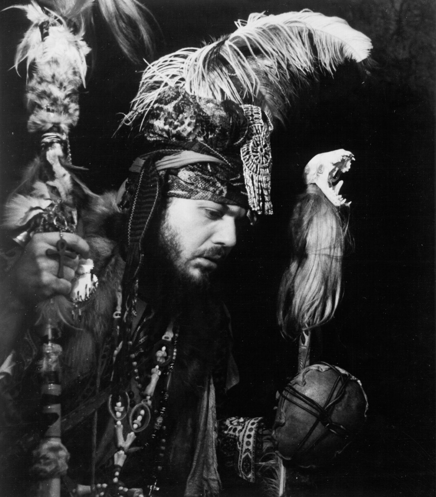 Here Are Four More Pictures of Dr. John Wearing Crazy Headwear