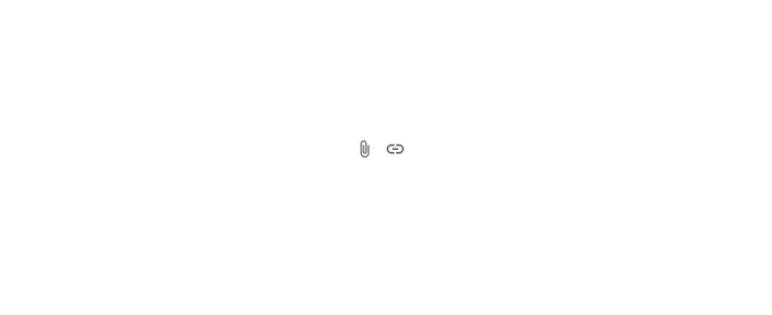 Email ‘Attach’ and ‘Link’ Buttons Should Look More Distinct