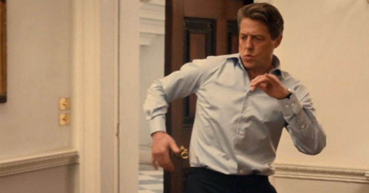 Watch Hugh Grant Re-create His 'Love Actually' Dance Scene