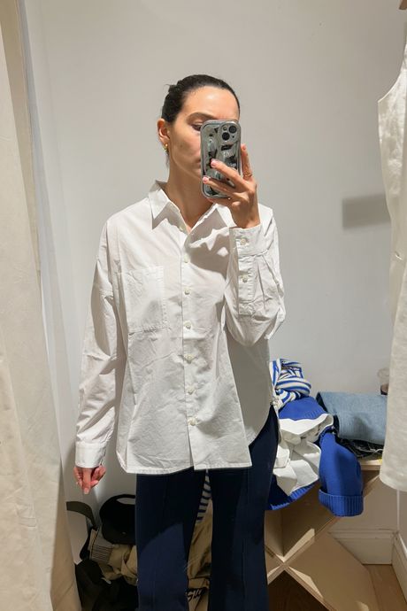 Mya Gelber’s Hunt for the Best White Button-down | The Strategist