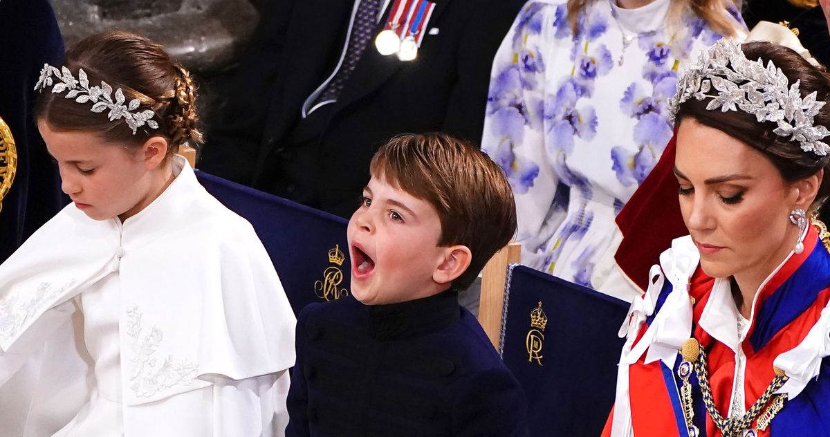 Yawning Prince Louis Reportedly Removed From Coronation