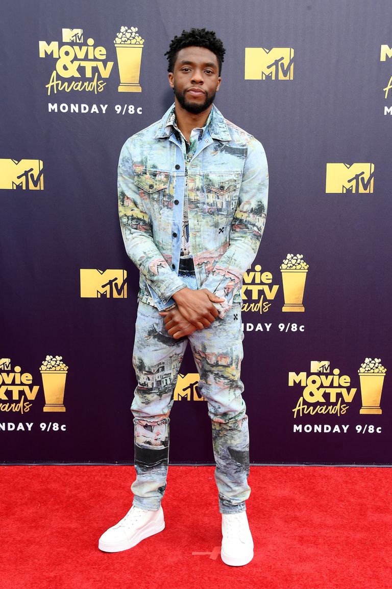 Chadwick Boseman’s Best Red Carpet Looks Over the Years
