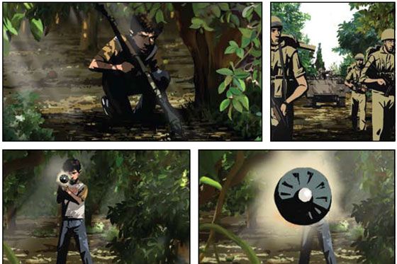 Exclusive Comics Excerpt: Oscar-Nominated Waltz With Bashir in Graphic ...