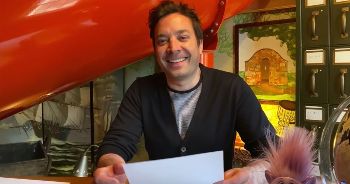 Fallon and Wife Nancy Tell Story Behind House Slide: WATCH