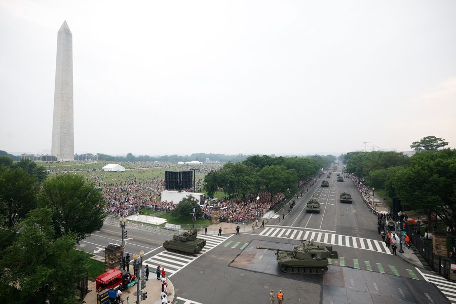 Trump’s Big Military Parade Had So Many Tanks: Highlights